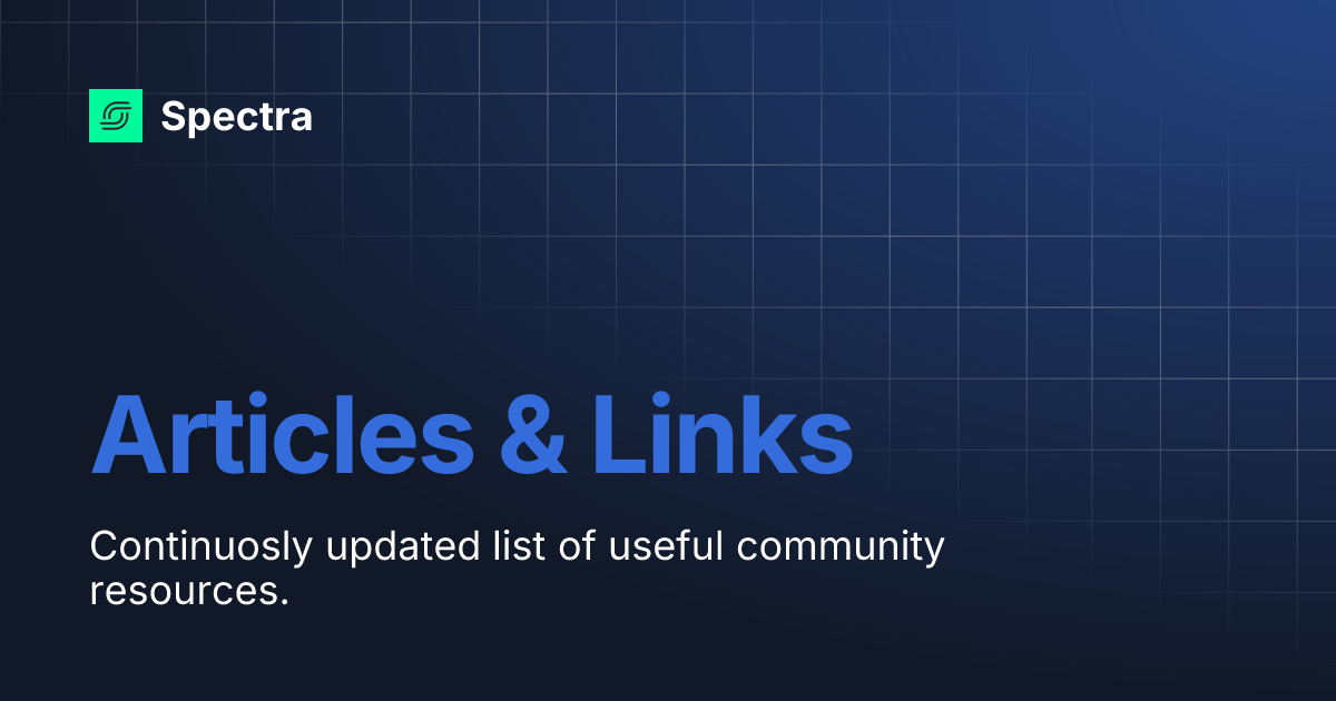 Articles & Links | Spectra